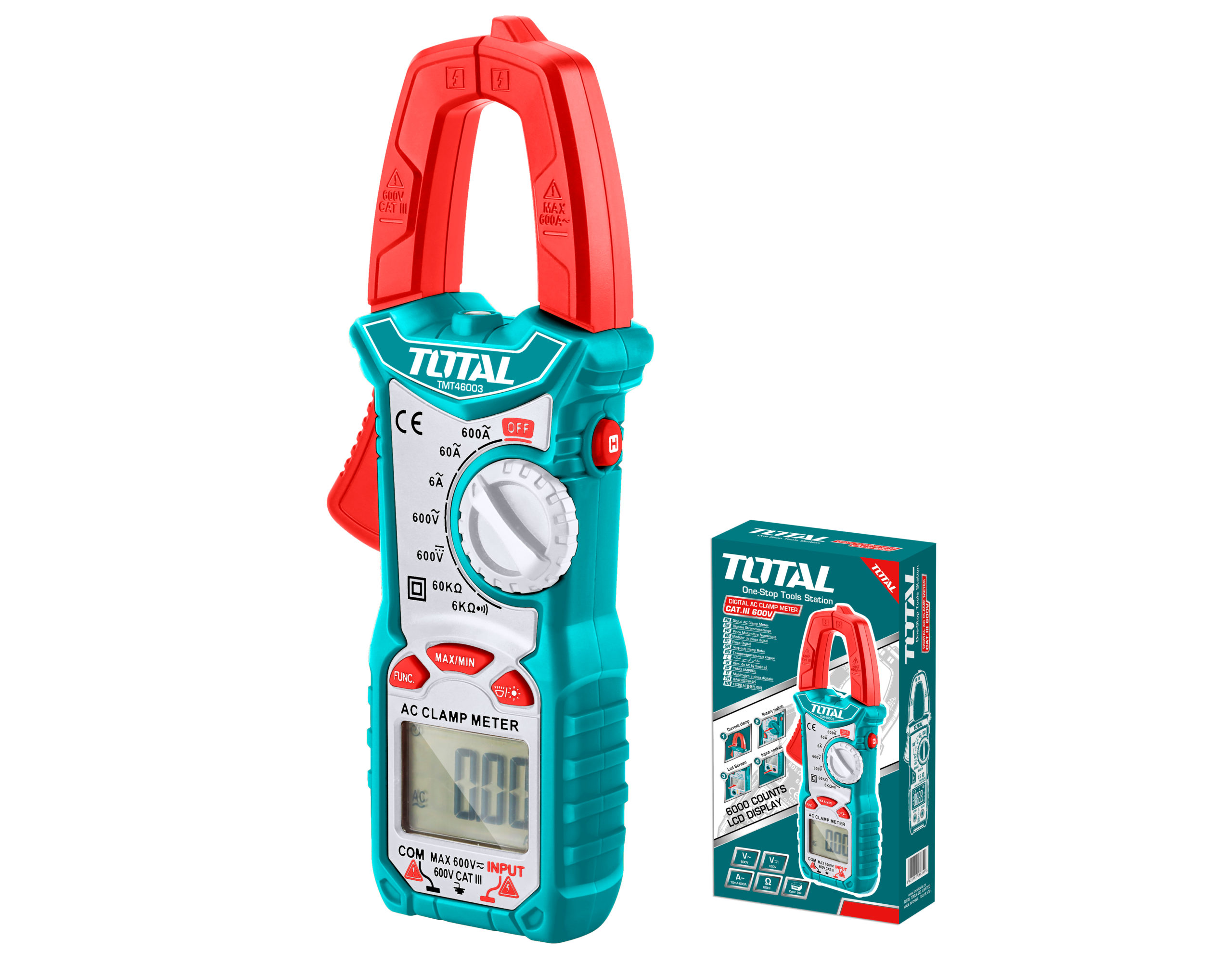 Digital AC clamp Meter - Tools Online